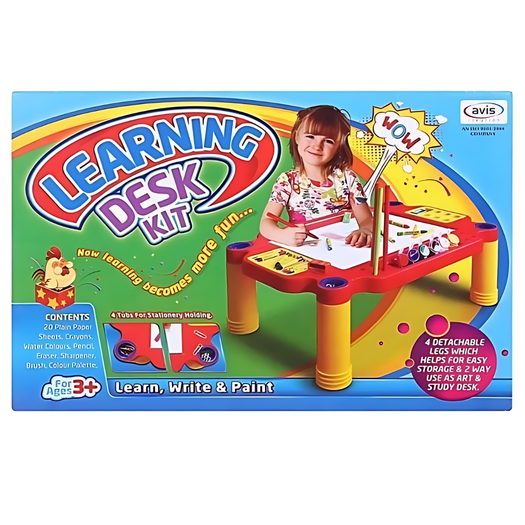 Avis Learning Desk Kit For Kids | Ant Mascot | Ant Mascot